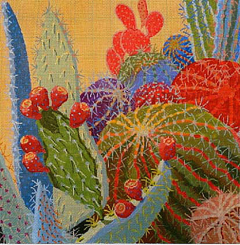 Desert Jewels by Sharon Weiser – PLD Needlepoint Designs