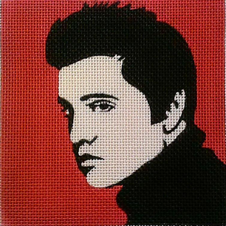 Elvis Pop Art – PLD Needlepoint Designs