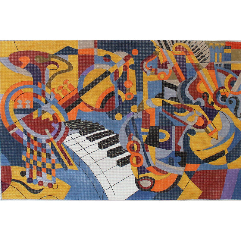 Rhythm V: Band instruments - PDW 421 – PLD Needlepoint Designs